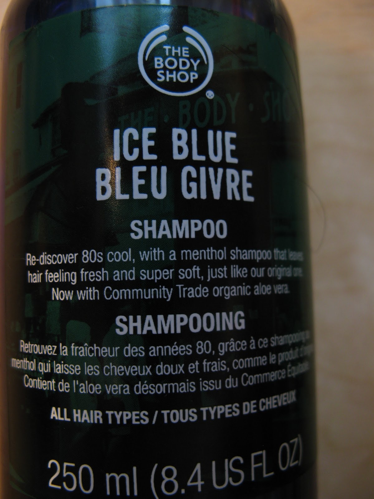Body Shop Mania: Ice Blue Shampoo
