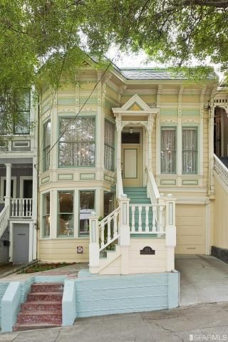 Jocelyn's Mountfield Dollhouse: Painted Lady Dollhouse Color Scheme ...