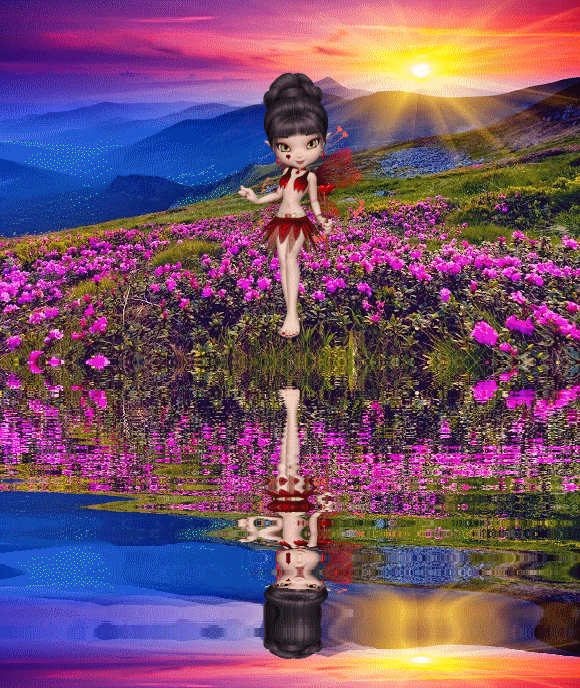 Animagif: Gif animados de fantasía con hadas