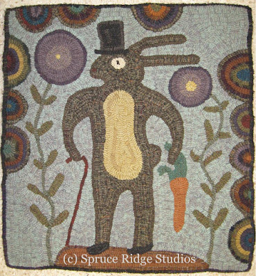 Kris Miller from Spruce Ridge Studios: Rug Of The Day - Mr. MacGregor