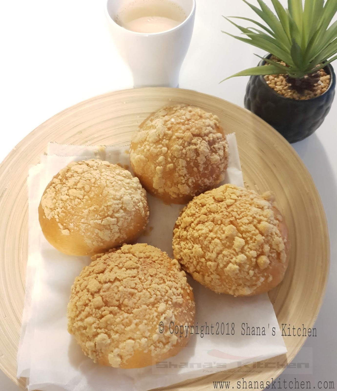 Sri Lankan Tea buns - Shana's Kitchen