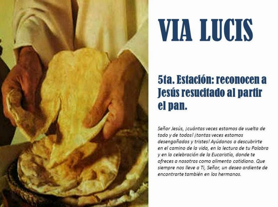 Católicos en línea: ESTACIONES DEL VIA LUCIS