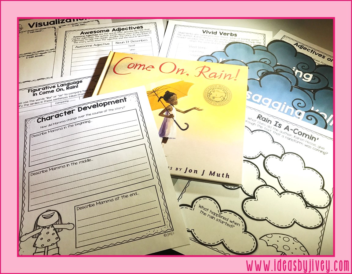 Integrate With The Text: Come On, Rain! - Ideas by Jivey