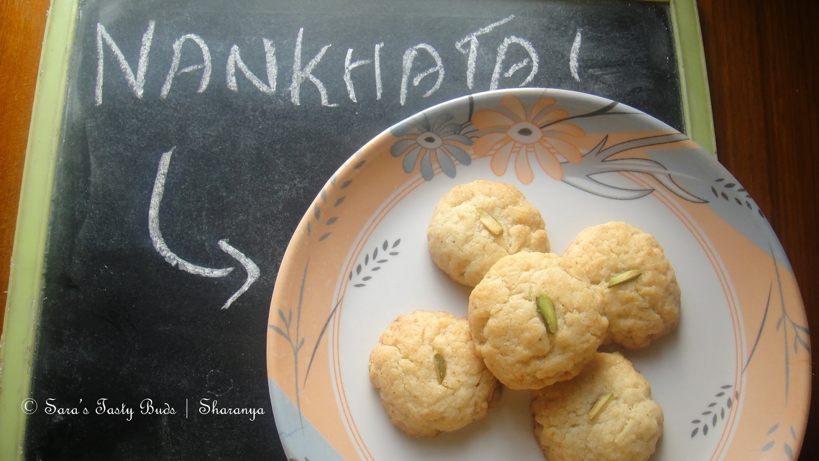 SARA'S TASTY BUDS: Nankhatai / Ghee Biscuit / Indian cookies