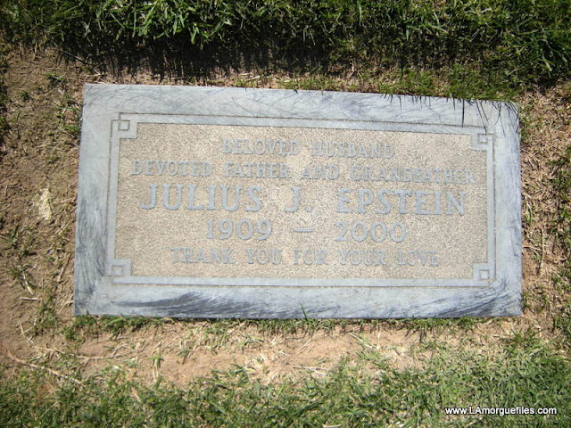 Los Angeles Morgue Files: "Casablanca" Screenwriter Julius Epstein 2000 ...