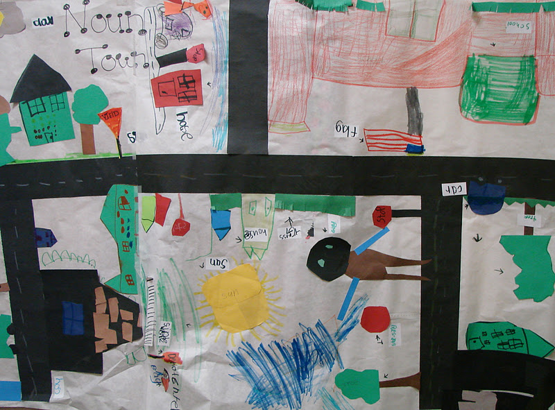 First Grade Lyons' Den: Noun Town