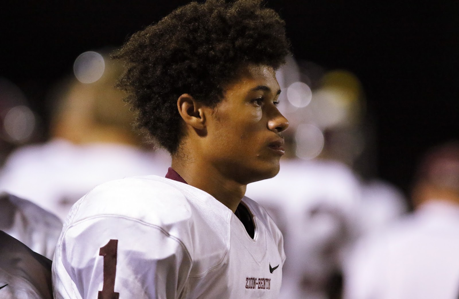 Mark Kodiak Ukena: IHSA Varsity Football: Zion-Benton vs Stevenson