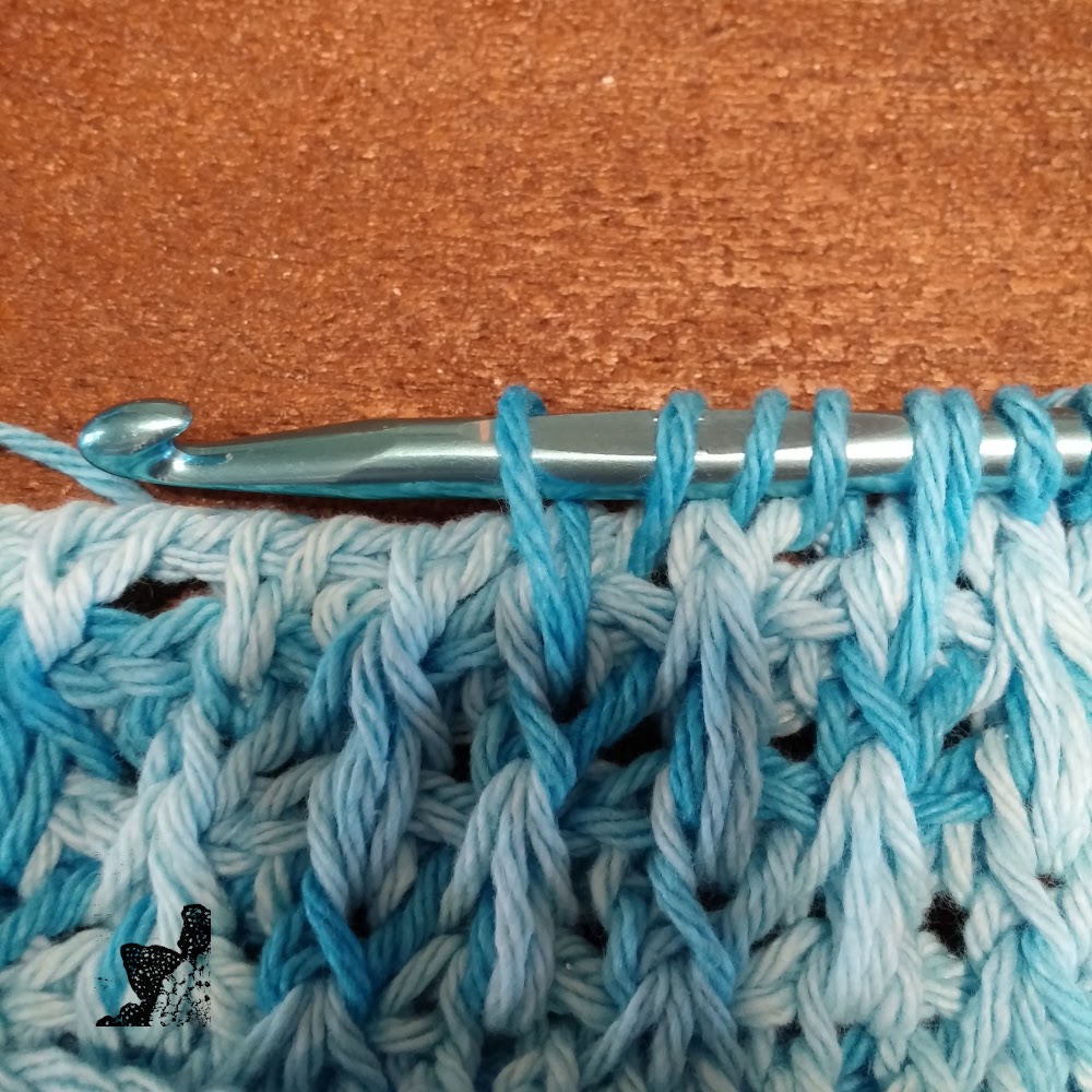 Designs by Diligence: Tunisian Spike Stitch Tutorial