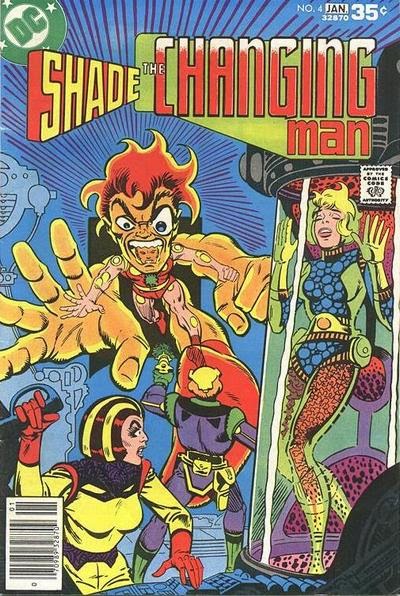 BEACH BUM COMICS : SHADE THE CHANGING MAN, ESCAPES TO BATTLEGROUND ...