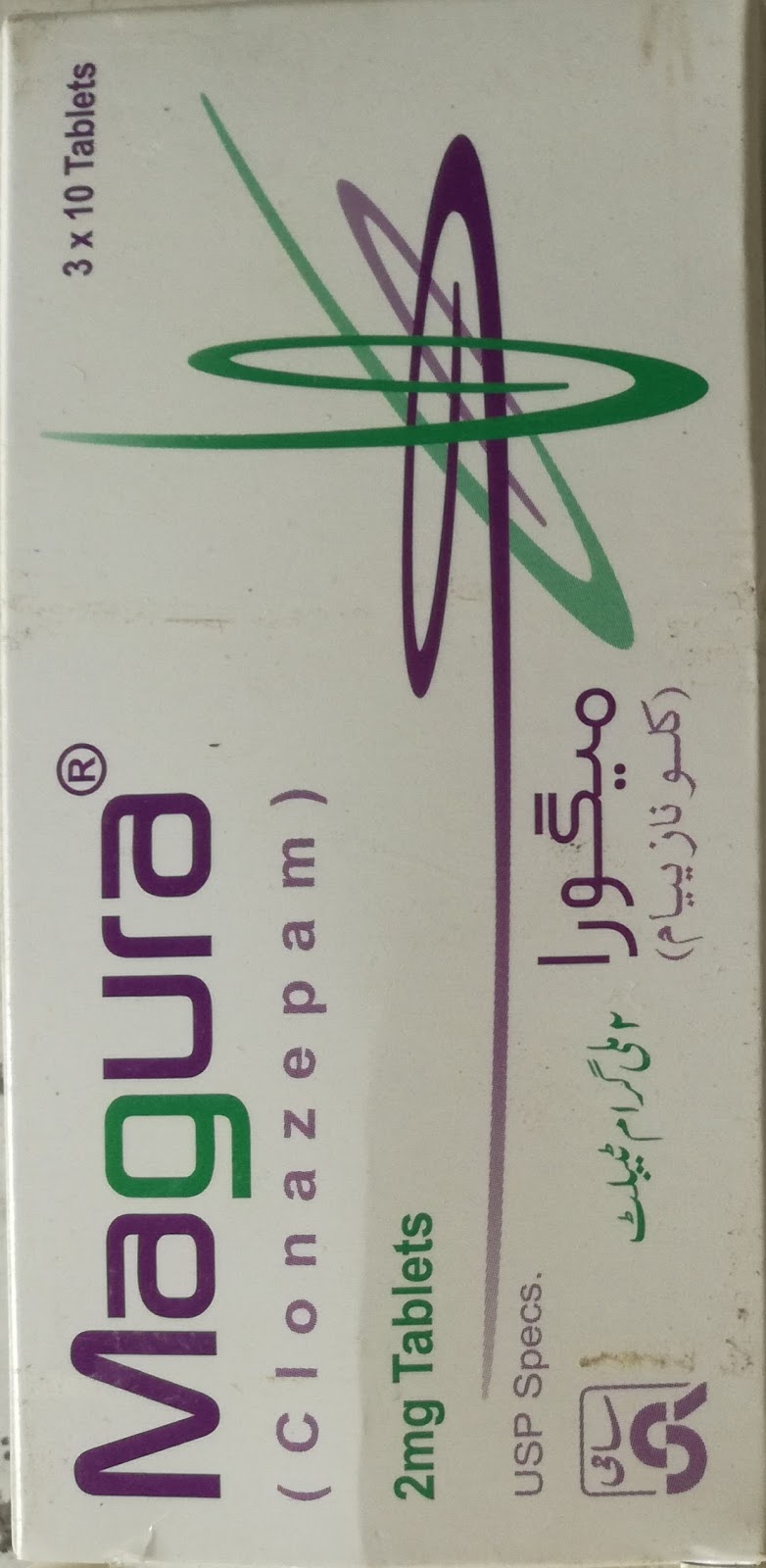 Medicine Guide: Magura clonazepam tablets by Sami