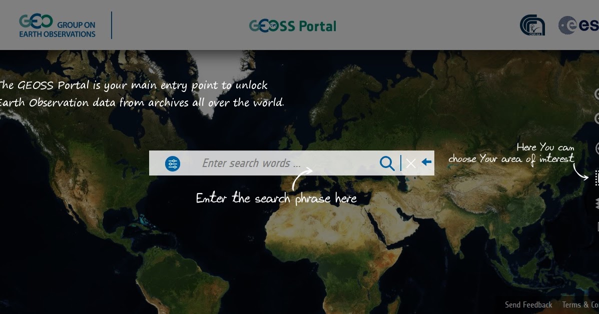 Blog IDEE: Nueva interfaz del geoportal GEOSS