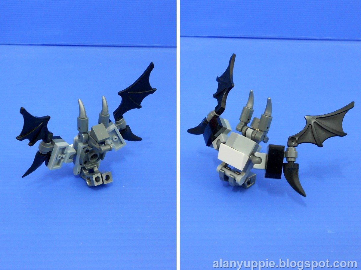 Alanyuppie's LEGO Transformers: LEGO Hellbat from Breastforce team Part ...