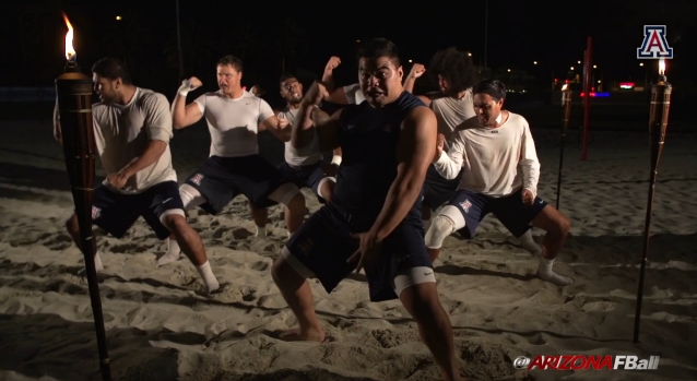 White Wolf : Arizona's Polynesian players teach us how to do the Haka ...