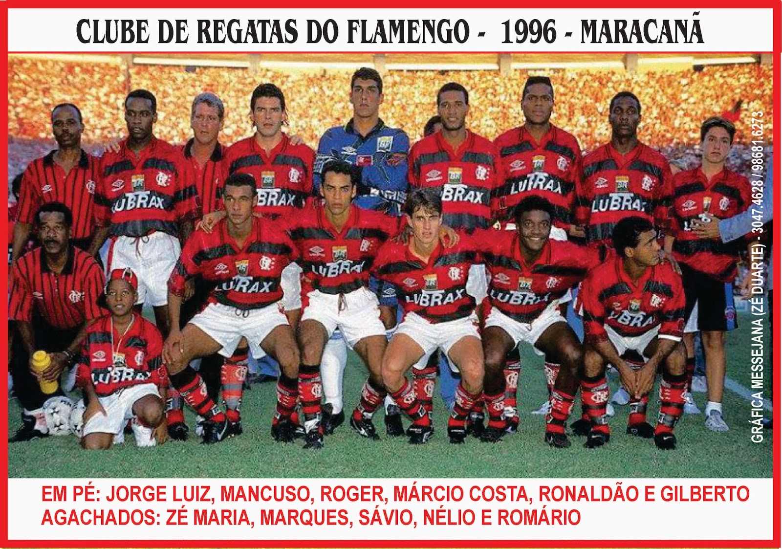 Blog do Zé Duarte: CLUBE DE REGATAS DO FLAMENGO - RIO DE JANEIRO - RJ.