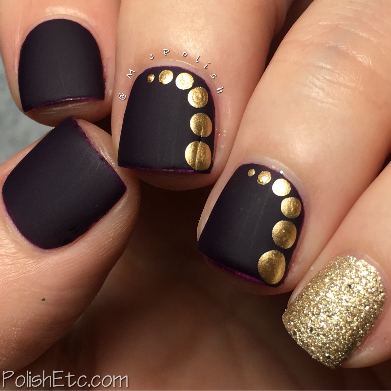 Polka Dot Nails for the #31DC2017Weekly - Polish Etc.