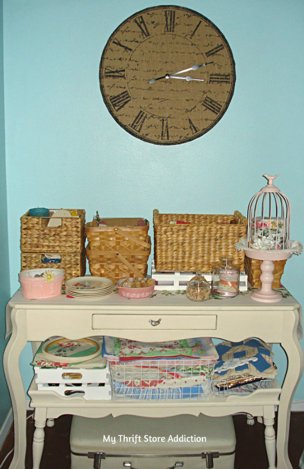 Upcycled Bottles as Craft Storage | My Thrift Store Addiction