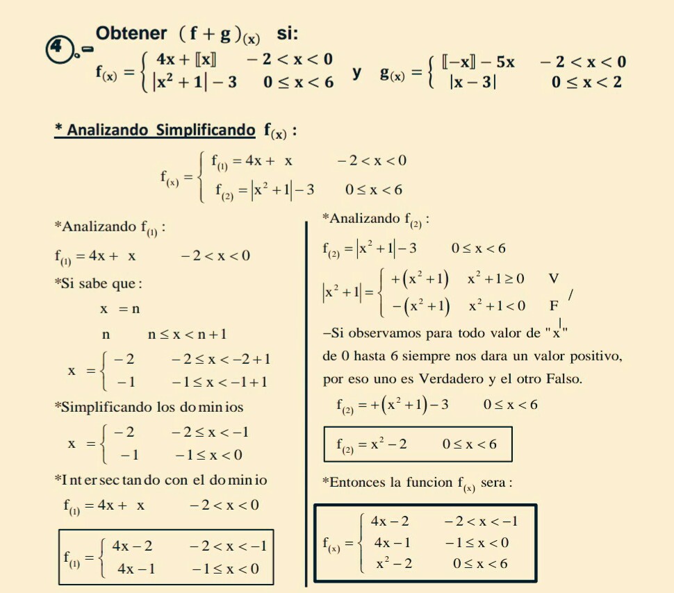 Ejercicios de Calculo : 2017