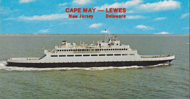 *Postcard Gems: Cape May -- Lewes Ferry