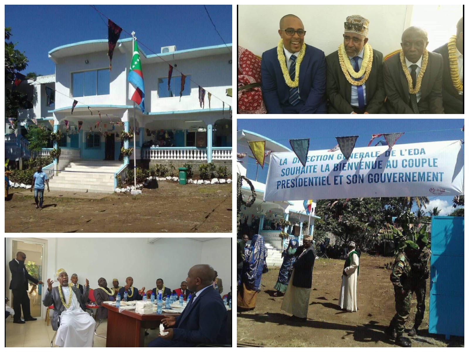 Électricité d’Anjouan: Inauguration du nouveau batiment de l’Agence de ...