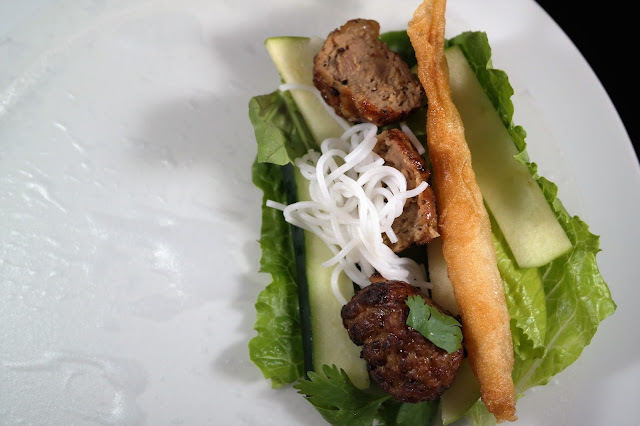 Shortcut 'Nem Nuong': Vietnamese Meatball Spring Rolls