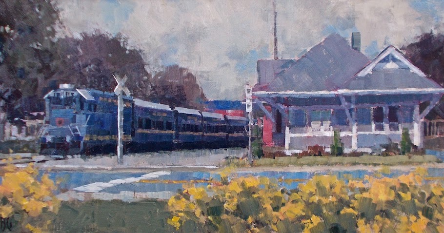 John Brian Guernsey - Fine Art: Plein Air - Blue Ridge, GA