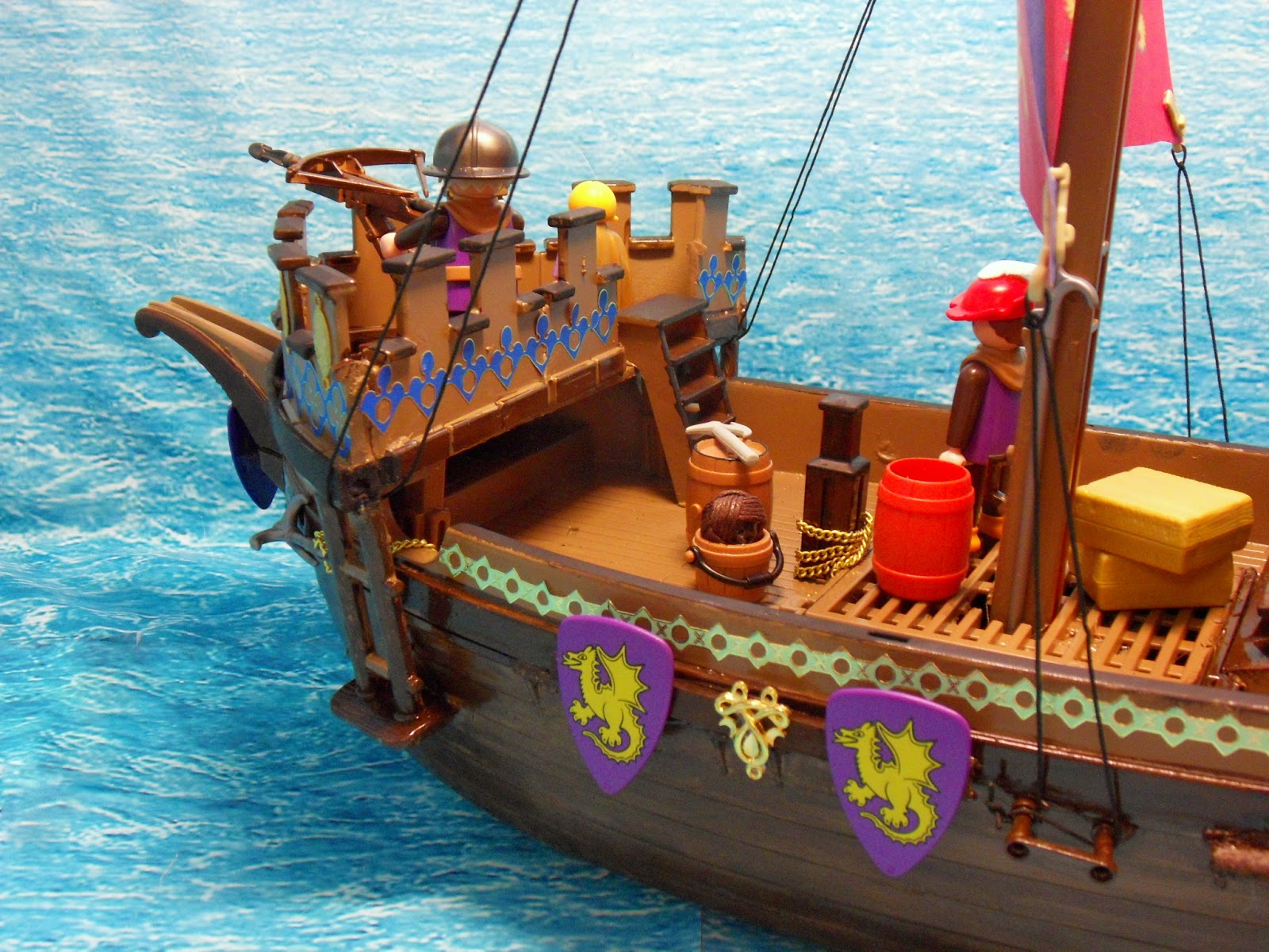 Medieval Cog Ship Thomas | Emma.J's Playmobil