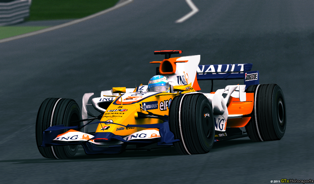 GTxMotorsports: F1 2008 Renault R28 @ Circuit de Catalunya