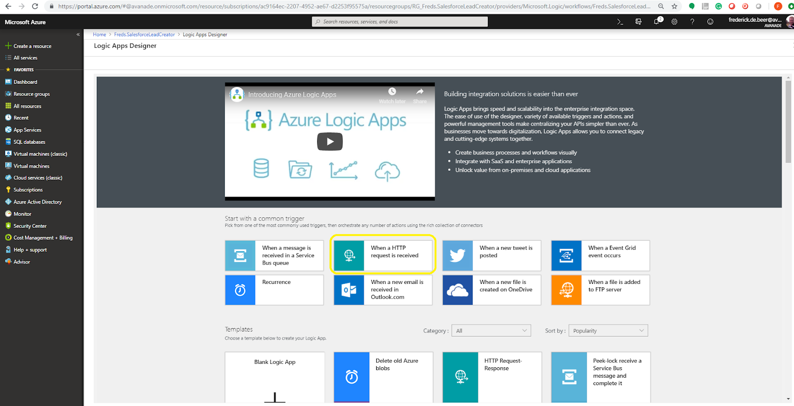 Sitecore Salesforce Integration Using Azure Microservices