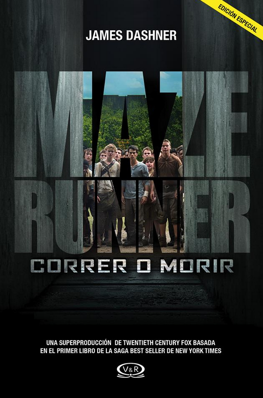 Nueva portada de The Maze Runner | HIJO DE LETRAS