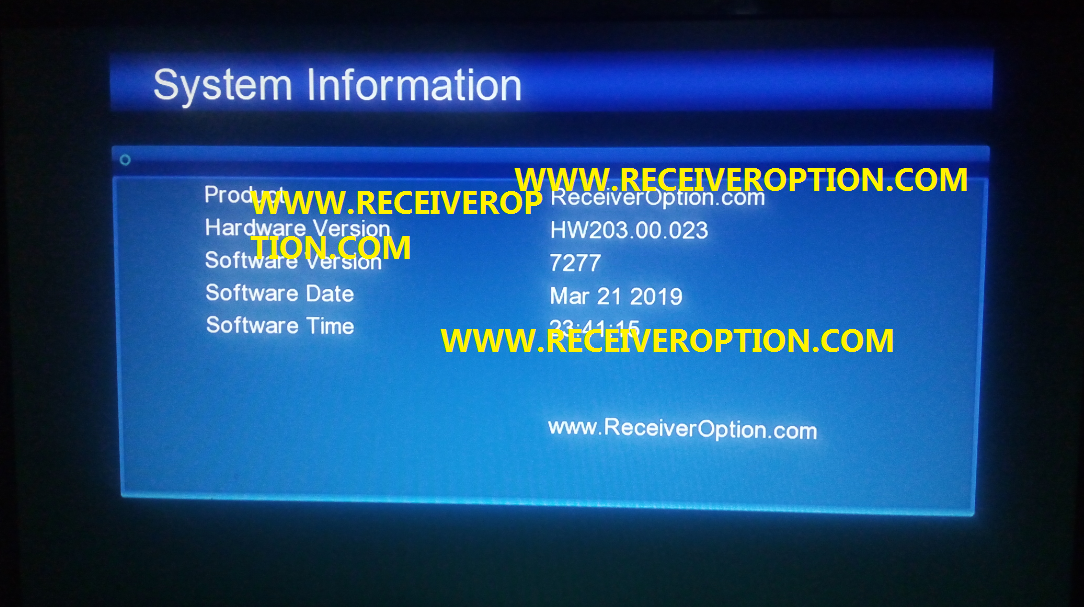 GX6605S HARDWARE VERSION HW203.00.023 POWERVU KEY NEW SOFTWARE - How To ...