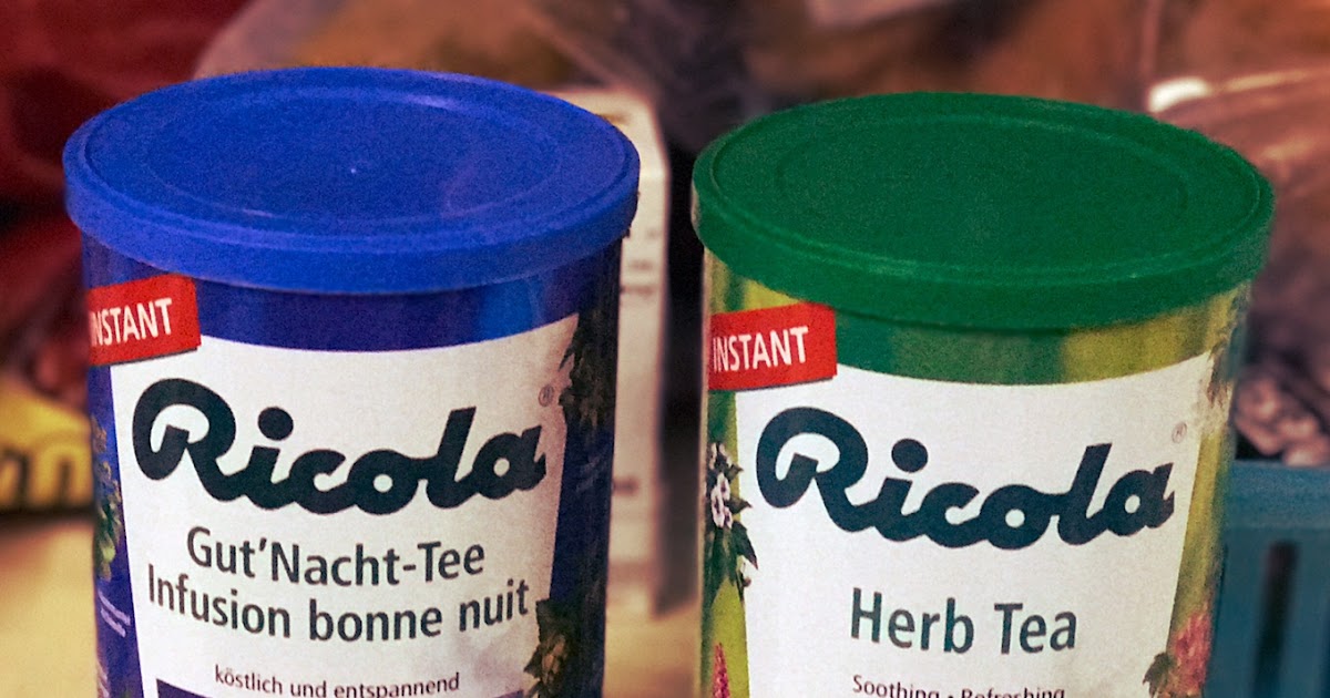 G-Zero's Small Blog: รีวิว ชาริโคลา - Ricola instant tea