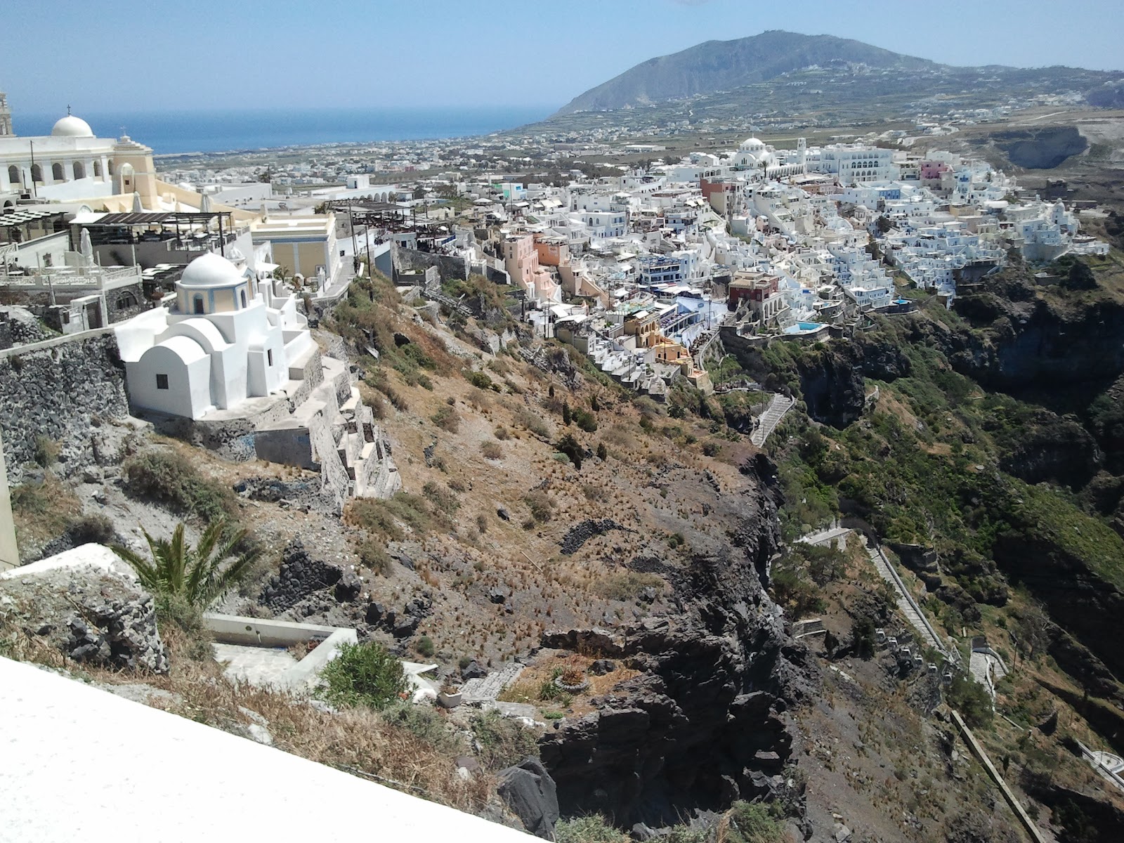 My Tripo - tips from a world traveler: Greece Day 4: Santorini, Fira ...