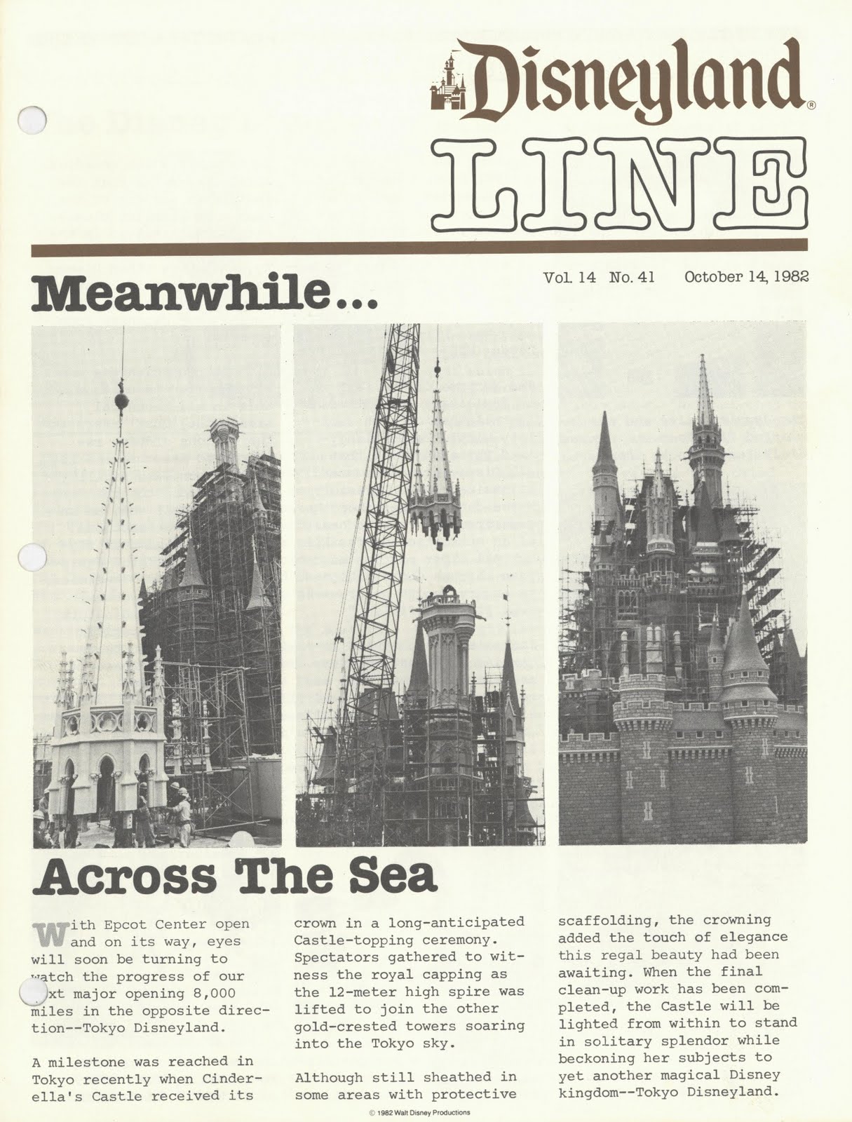 Vintage Disneyland Tickets: Disneyland Lines - 80's Blowout