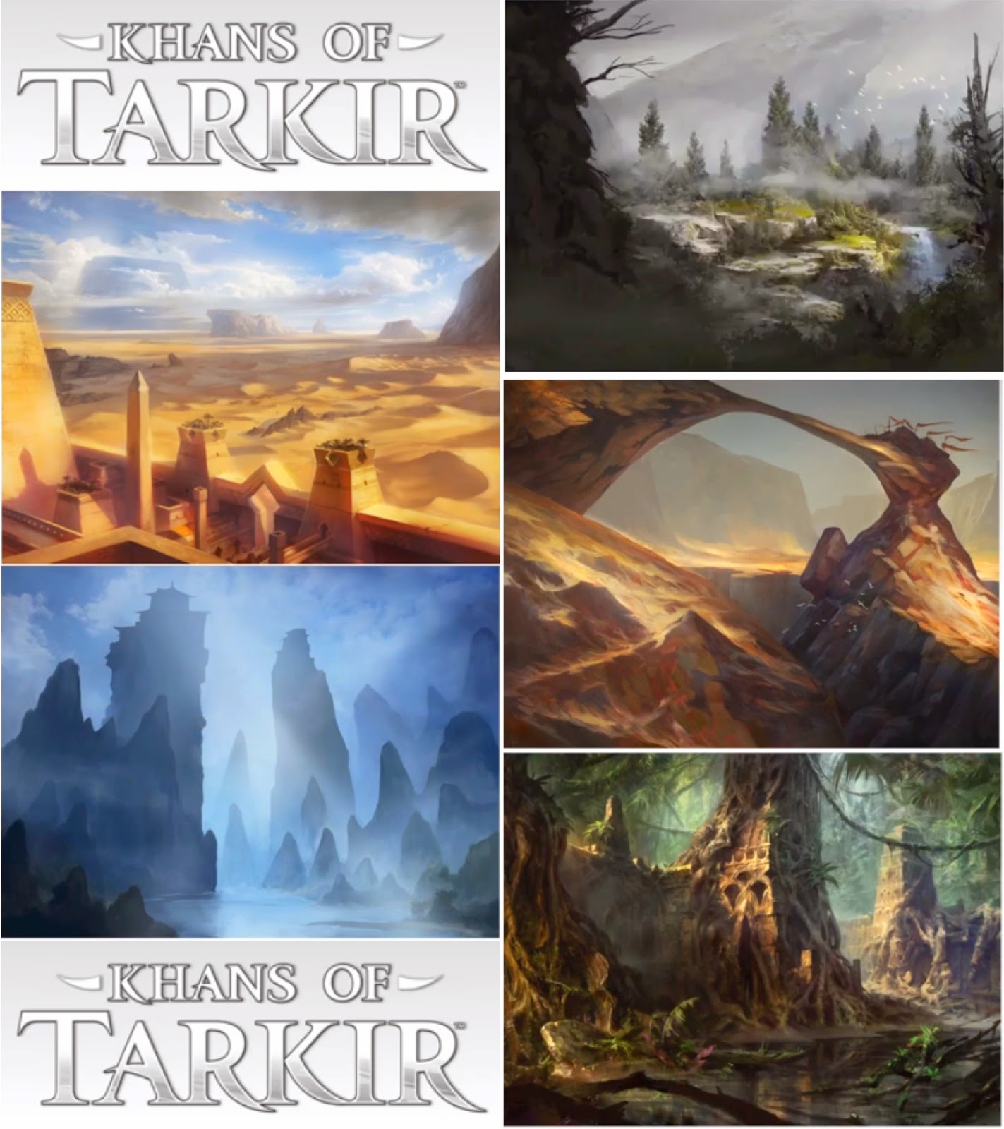 MTG Realm: Khans of Tarkir Art