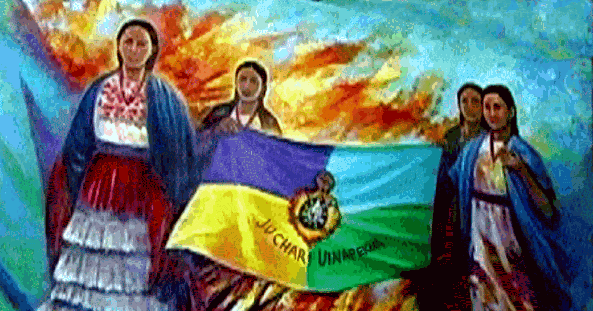 MiCarDu Lingüística Purépecha: BANDERA PURÉPECHA