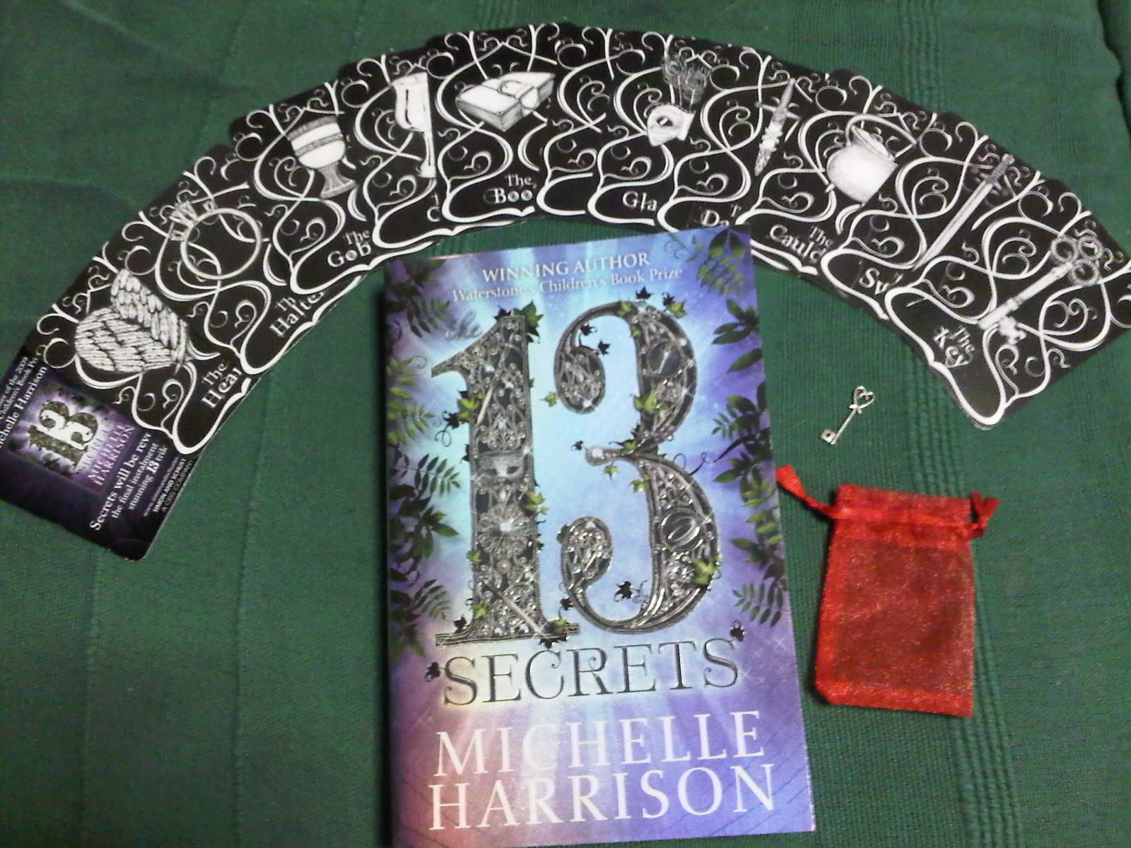 Becky's Barmy Book Blog: Amazing '13 Secrets' Giveaway Goodies