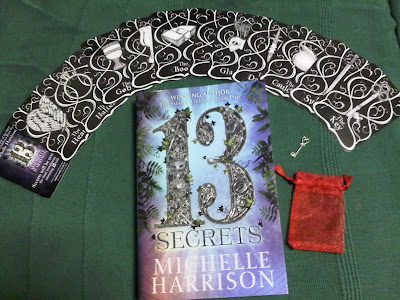Becky's Barmy Book Blog: Amazing '13 Secrets' Giveaway Goodies