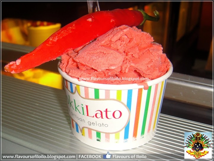 Chili gelato at Nothing But Desserts