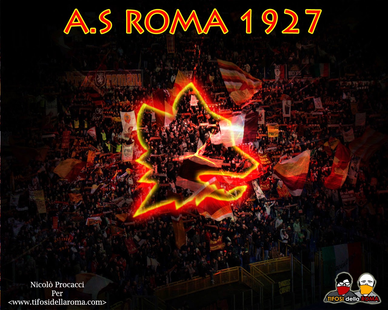 AS Roma Football Club Wallpaper - Football Wallpaper HD