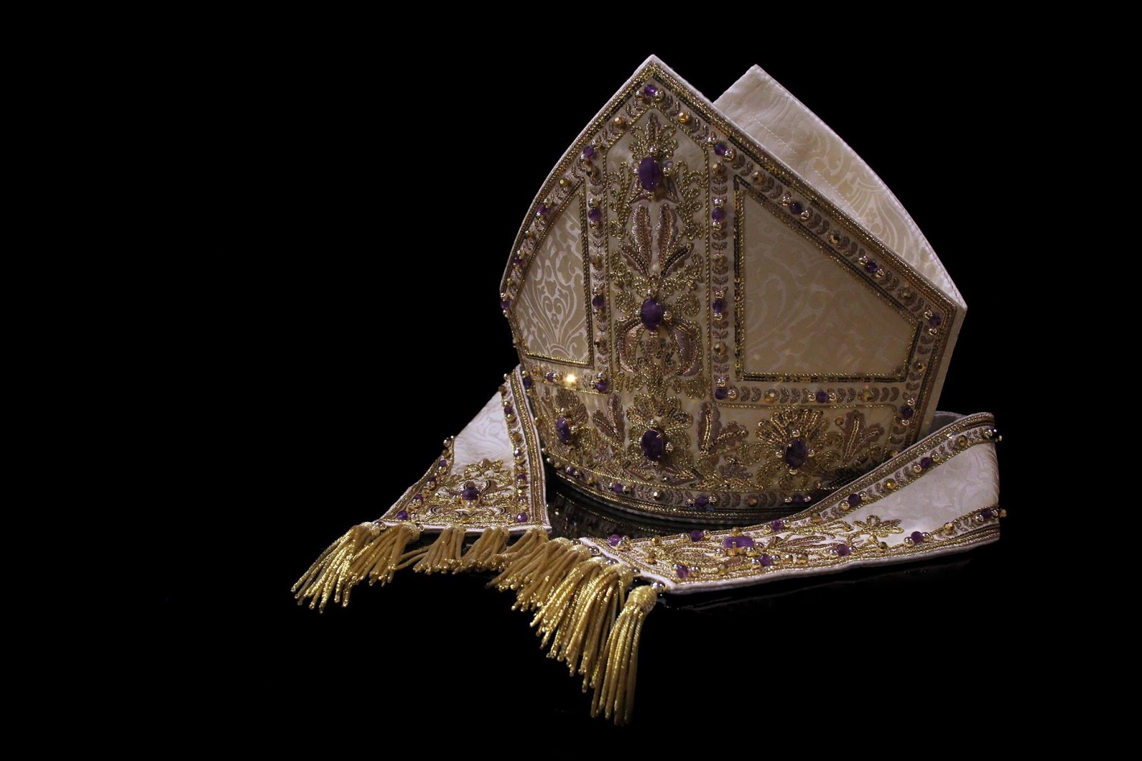 Precious Mitres from Atelier LAVS ~ Liturgical Arts Journal
