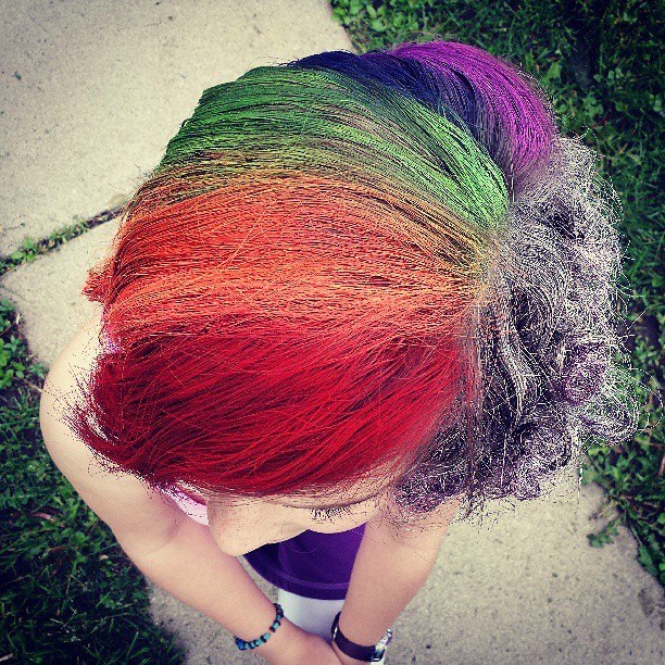 Mom Repeating: Crazy Hair Day 2013