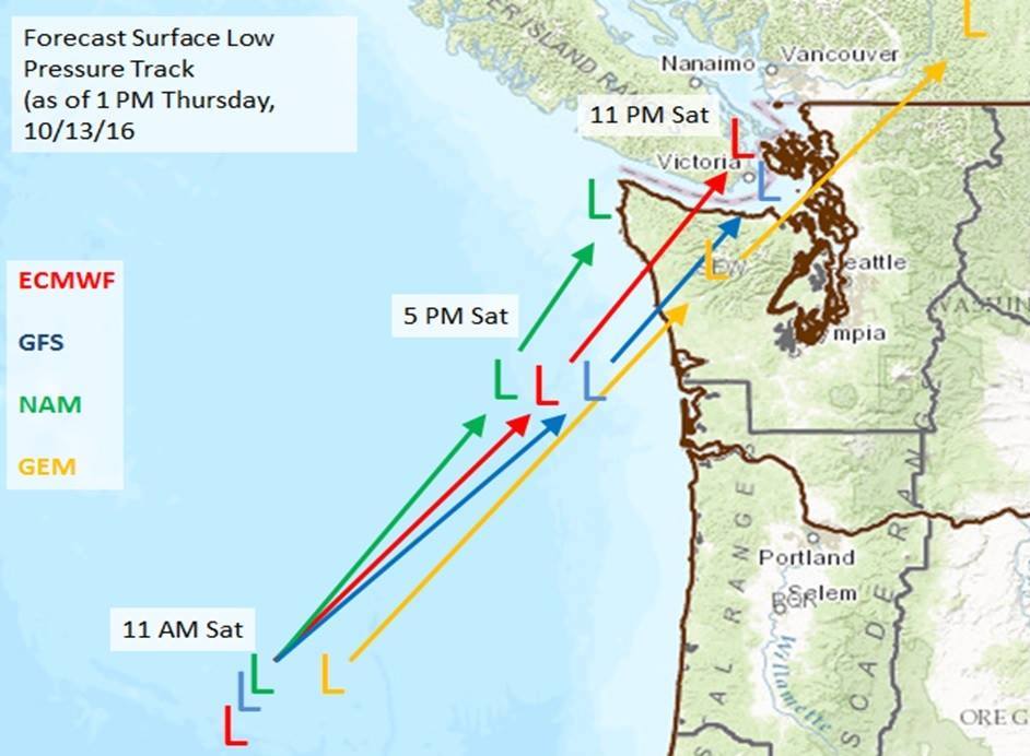 Shoreline Area News: WeatherWatcher: Weekend storms report, forecast ...