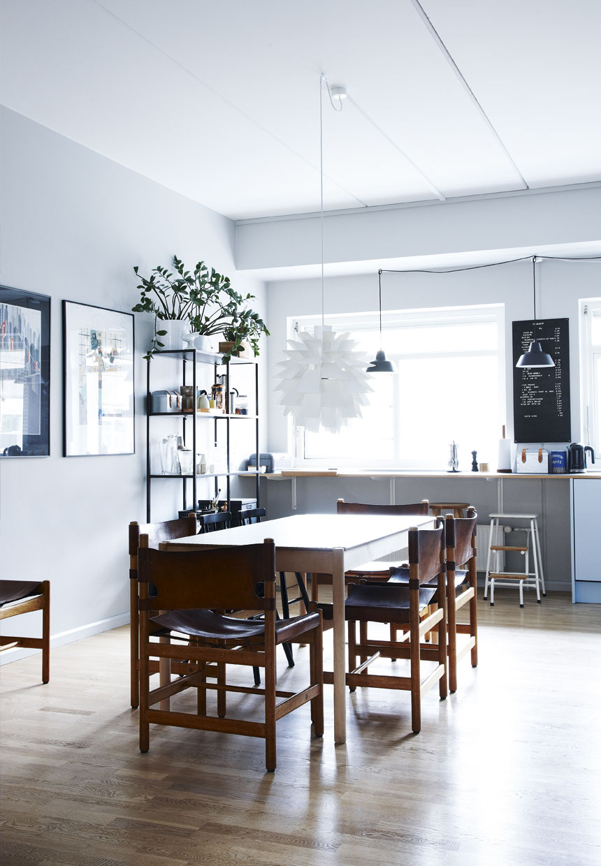 Dreamy blue shades in a Danish apartment - Daily Dream Decor