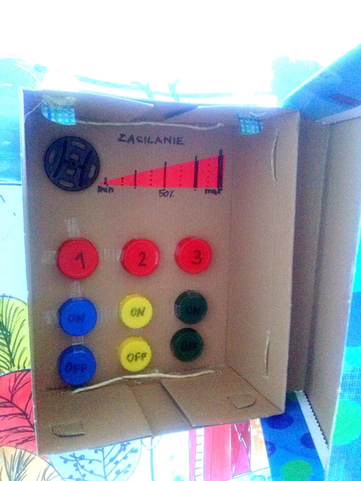 isCraFT: Handmade cardboard electrical box DIY / zabawka skrzynka ...