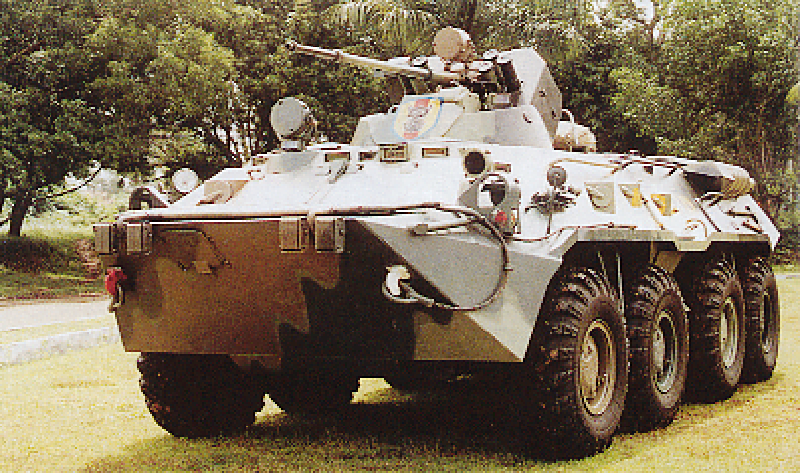 DEFENSE STUDIES: Marinir Membeli 12 Panser Amfibi BTR-80A