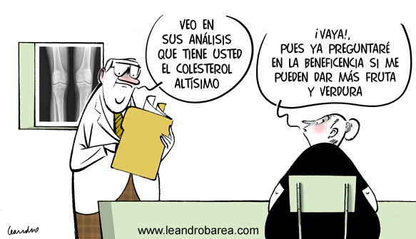 Viñetas sanitarias de Leandro Barea