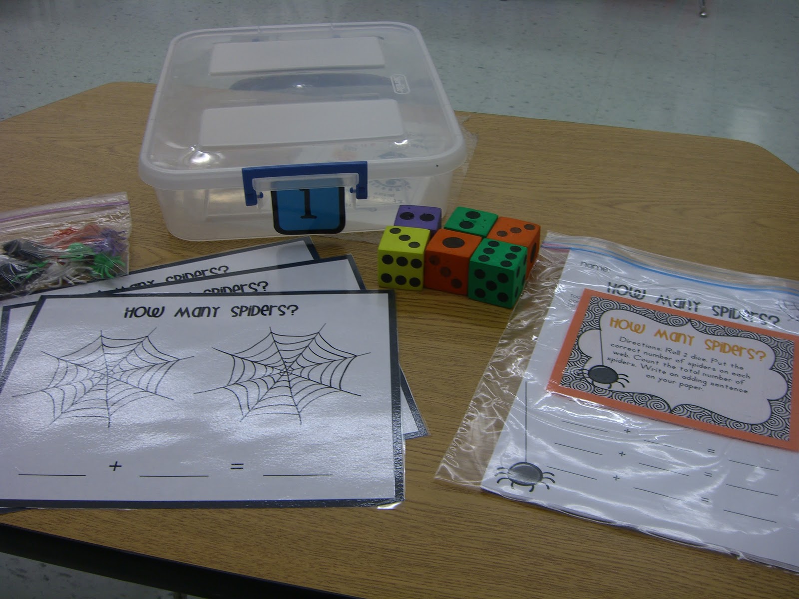 First Grade Garden: Math Stations - Set 2