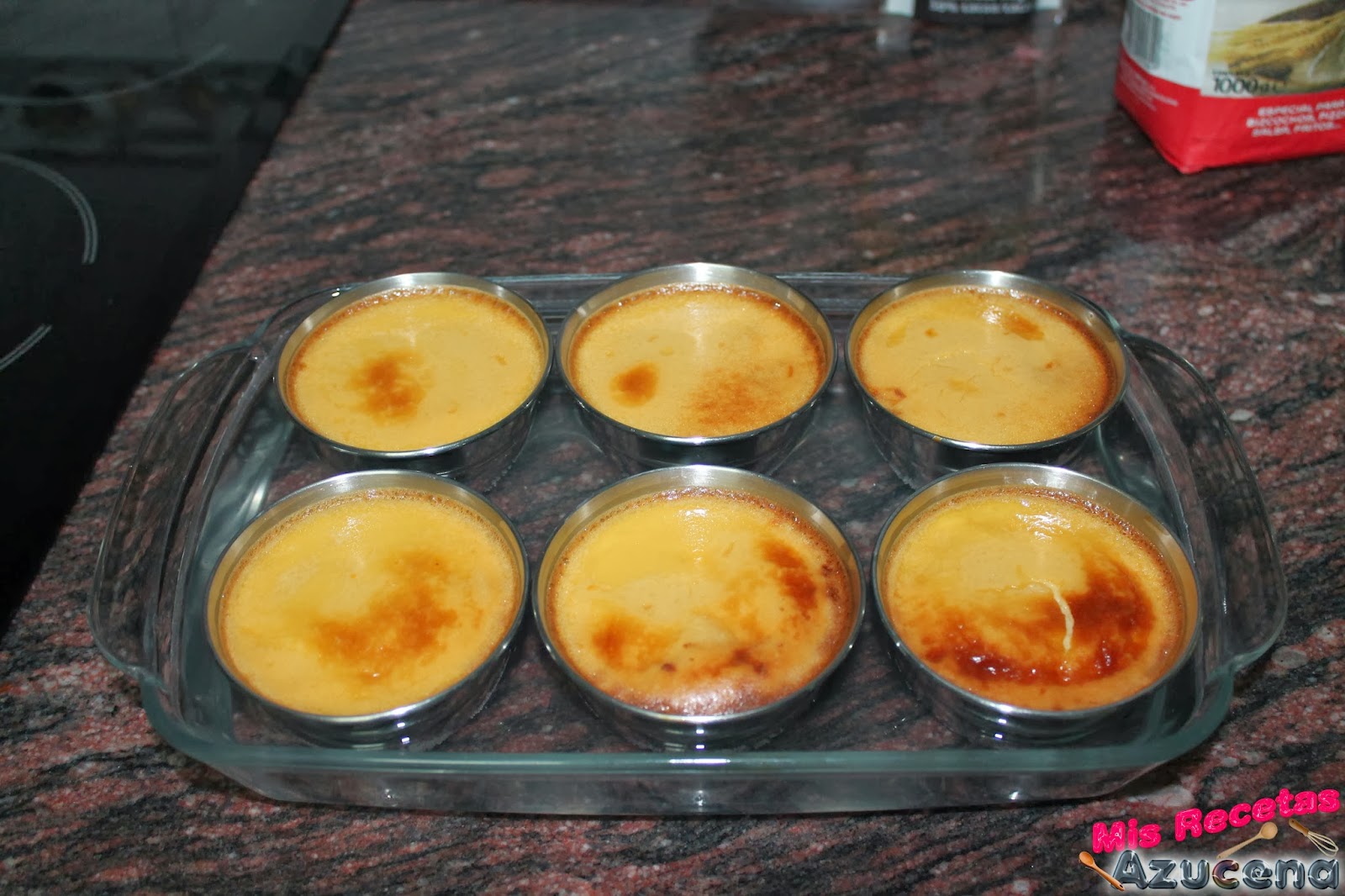 Mis Recetas: Flan de miel y brandy
