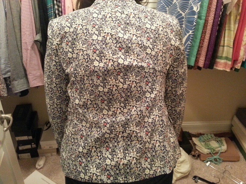 J. Crew Liberty Schoolboy Blazer in June's Meadow Floral - Really Rynetta