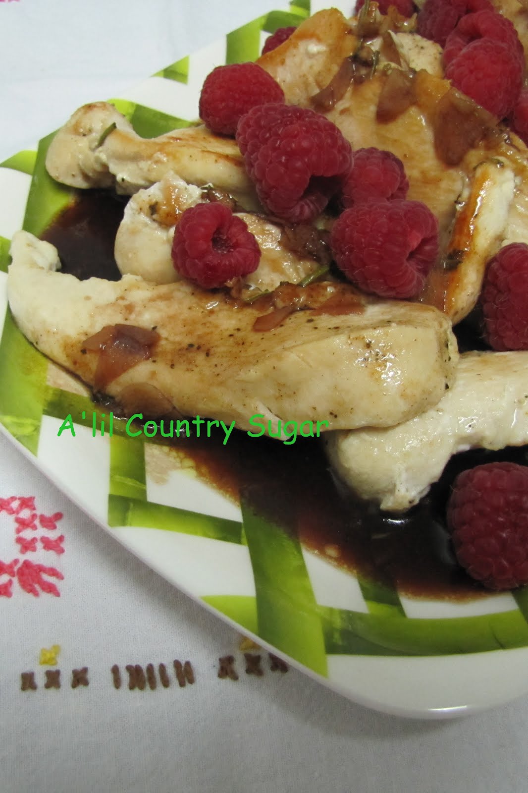 A'lil Country Sugar: Valentine's Day Fruit & Meat? Raspberry Balsamic ...